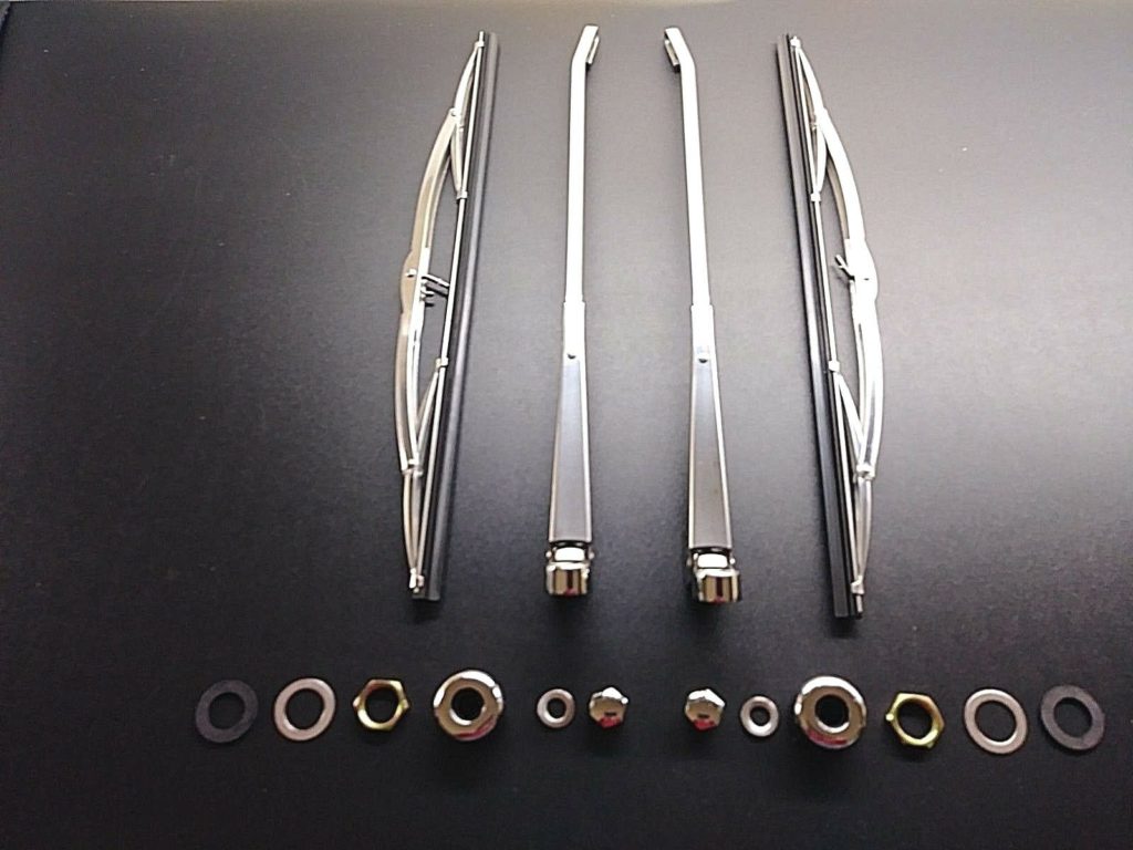 Mercedes Benz Wiper Blade, Arm and Hardware Set W113 230SL, 250SL ...